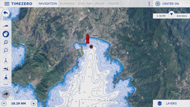TimeZero Navigator Chart Plotting Software c/w AIS/ARPA & 1 WIDE MM3D ...