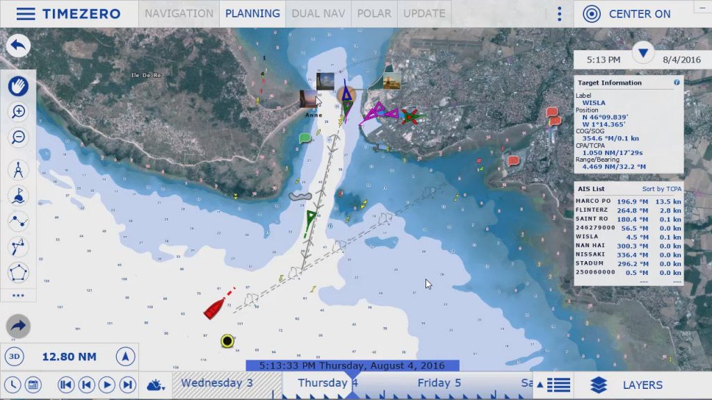 TimeZero Navigator Chart Plotting Software c/w AIS/ARPA & 1 WIDE MM3D ...